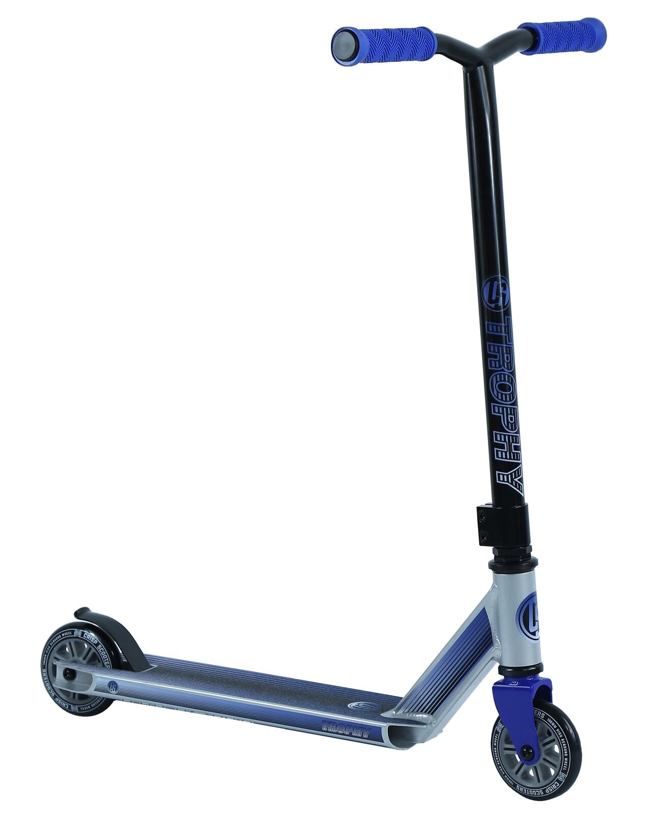 Crisp TROPHY Stunt Scooter - Silver Sky – Ramp Attak Indoor Skatepark ...