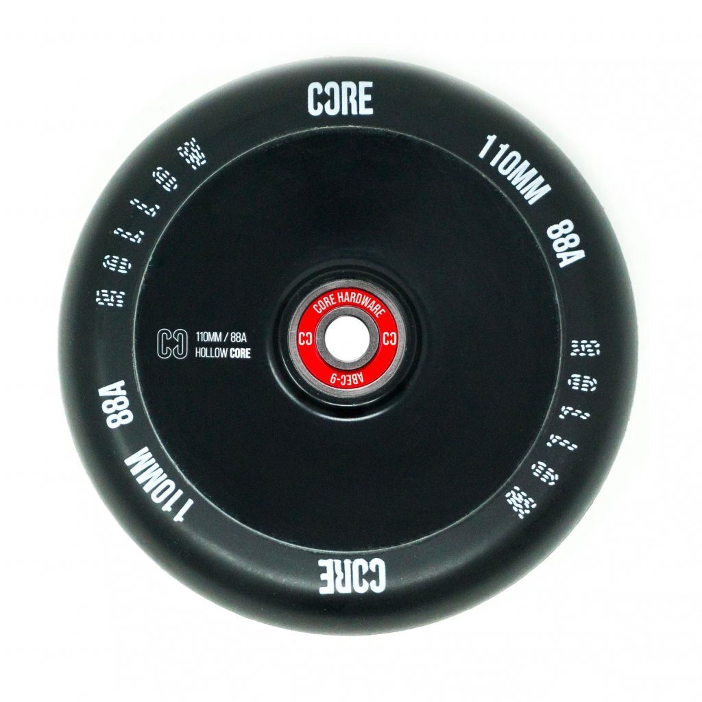CORE Hollowcore V2 wheel 110mm - Black (single wheel) – Ramp Attak ...